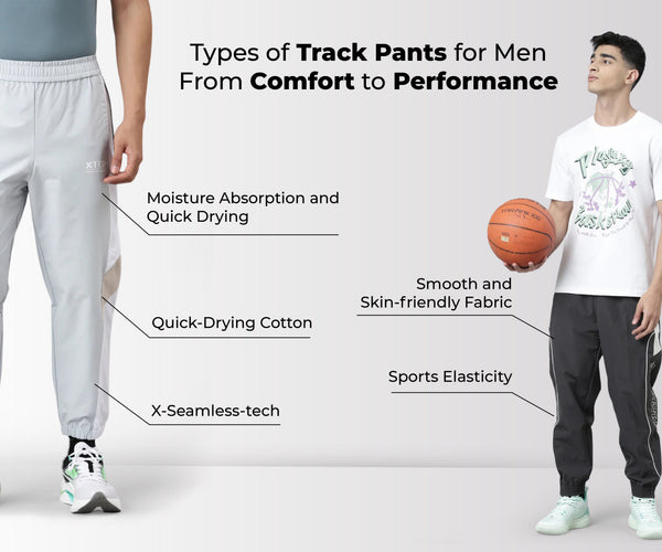 Types of Track Pants for Men: From Comfort to Performance – Xtep India