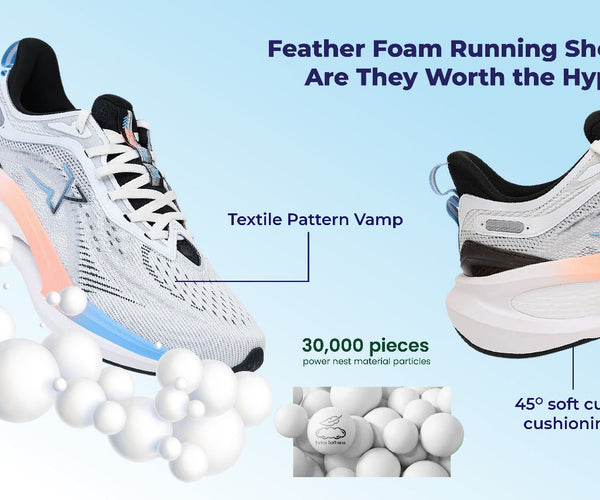 Feather Foam Running Shoes: Are They Worth the Hype? – Xtep India